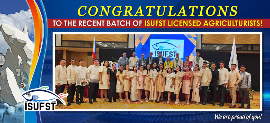ISUFST 2023 Licensure Examination for Agriculturist (LEA) Passers – ISUFST