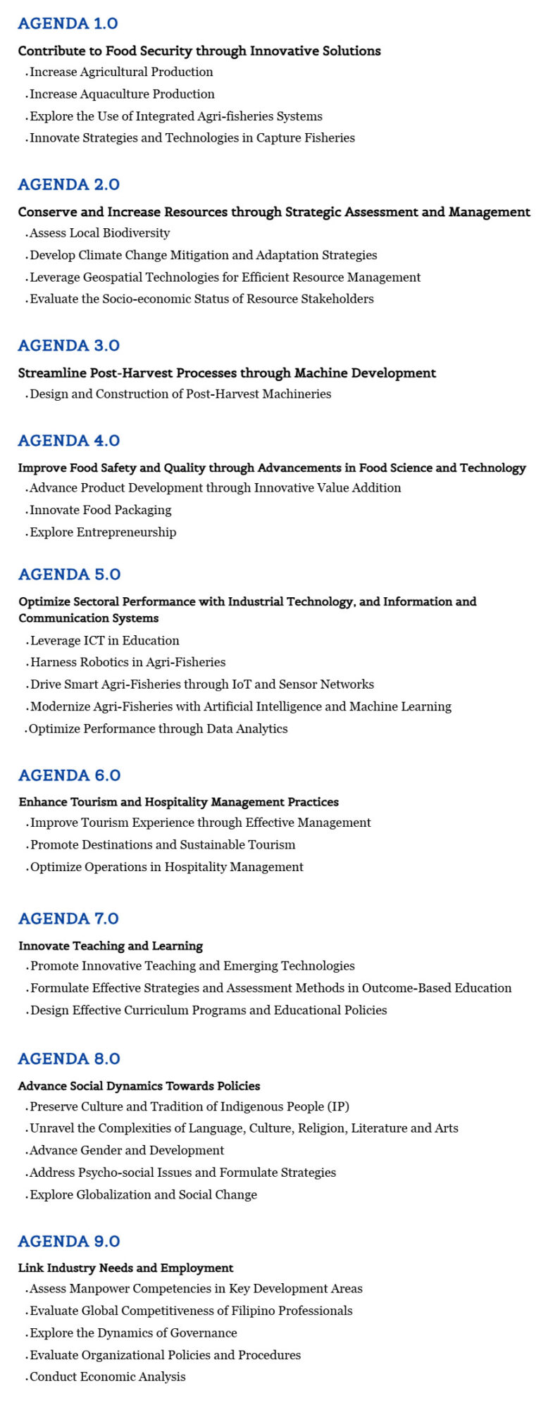 Agenda – ISUFST
